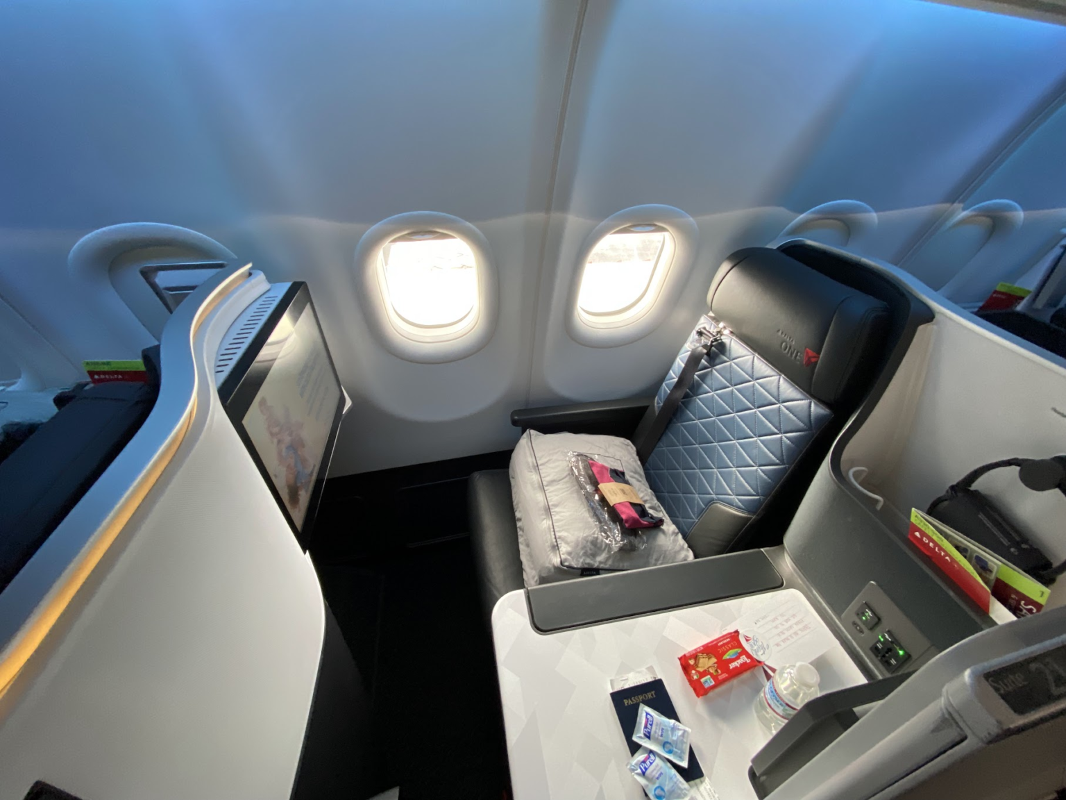 Trip review: Delta One suites (Seattle to Amsterdam) [SEA to AMS ...