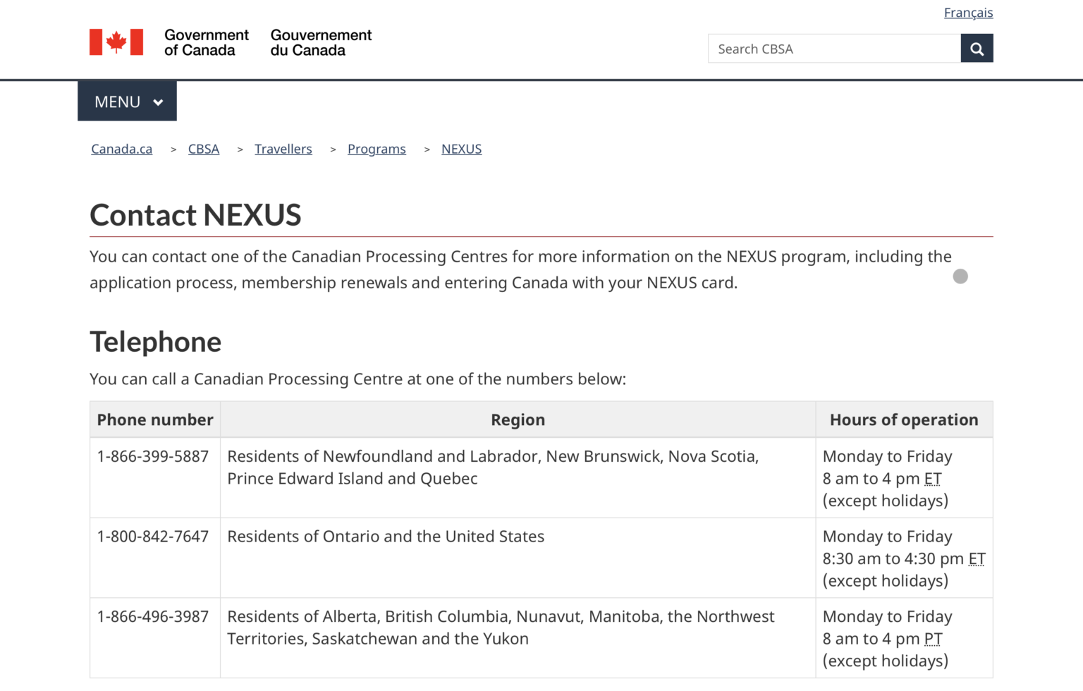 There’s three ways to check your NEXUS application status, and only one ...