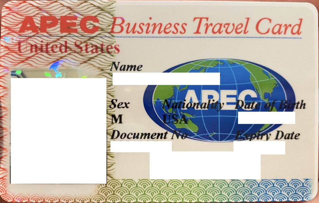 APEC Business Travel Card: an underrated hack - Upgraded to Economy